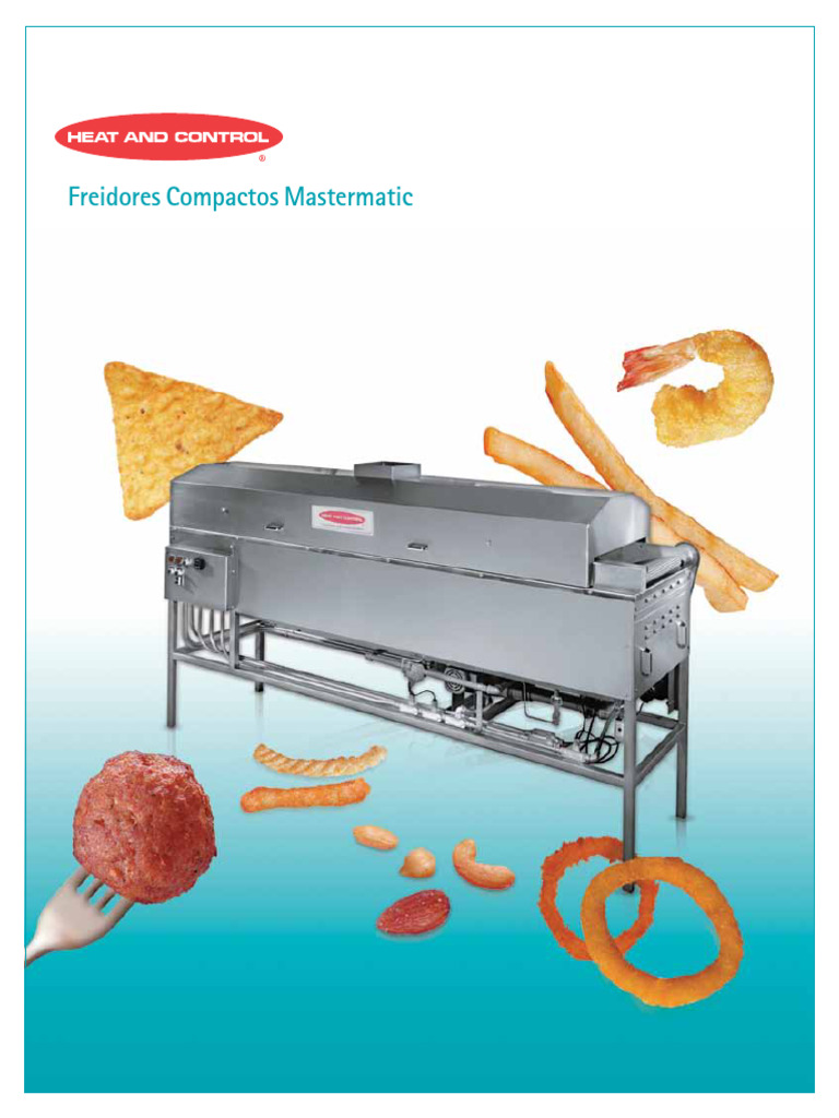 Mastermatic Compact Fryer Brochure Spanish | PDF