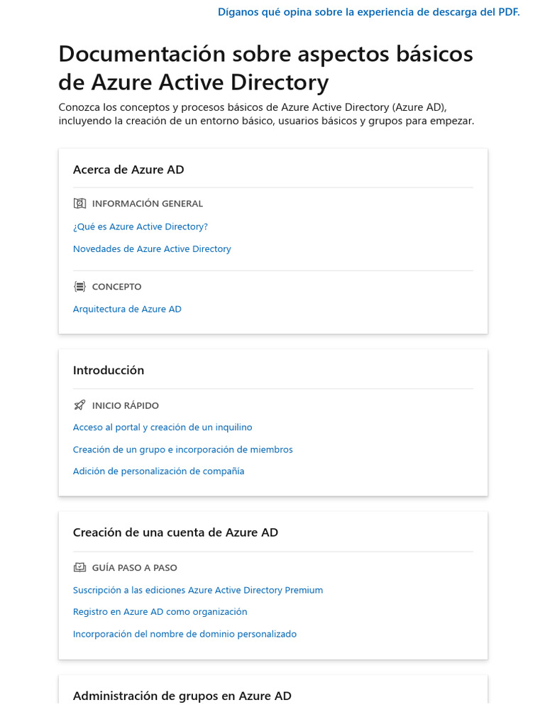 Azure Active Directory Fundamentals | PDF Azure Active Directory Fundamentals | PDF