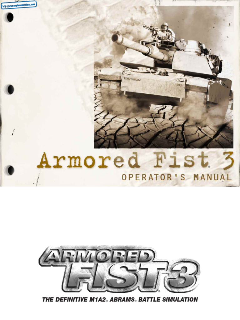 Armored Fist 3 - Manual - PC | PDF | Tanks