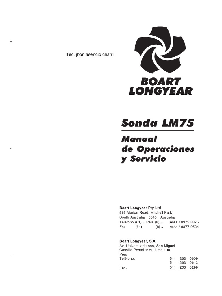 LM75 Manual de Operacion | PDF | Bomba | Ingenieria Eléctrica