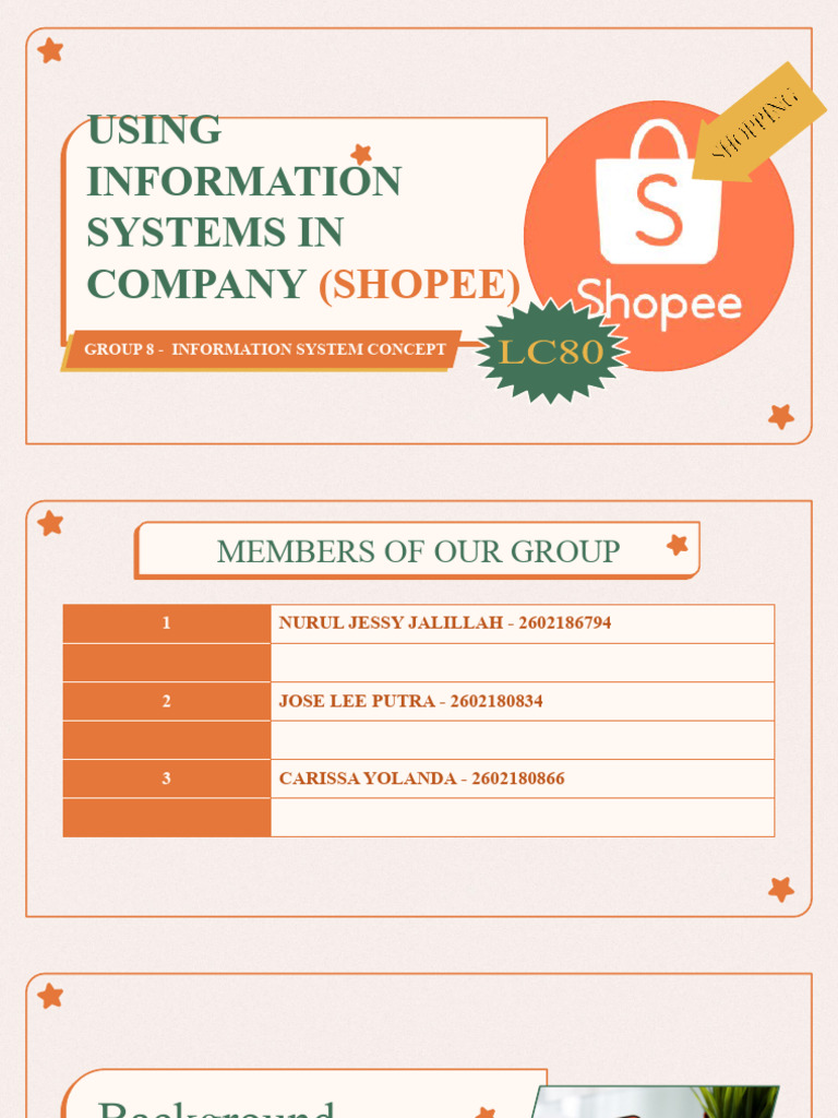 Group 8 Lc80 - I. S Concept (Shopee) | PDF