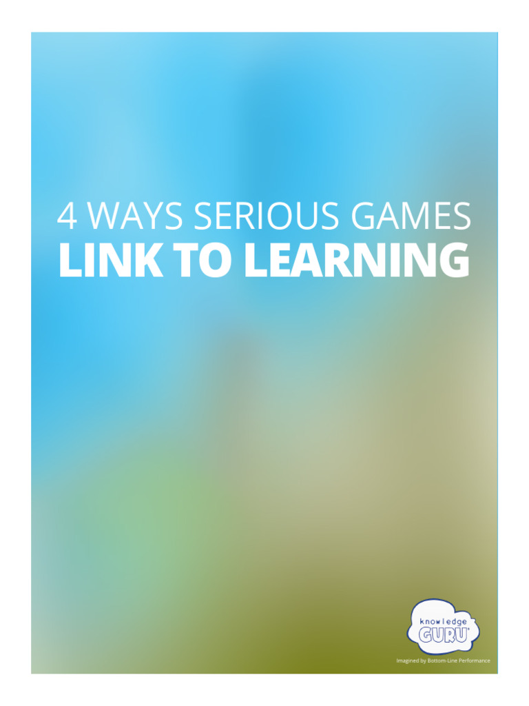4 Ways Games Link To Learning Final | PDF | Motivation | Motivational