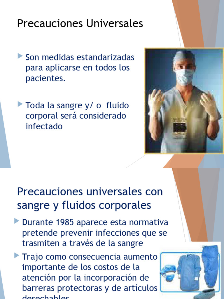 Precauciones Universales | PDF