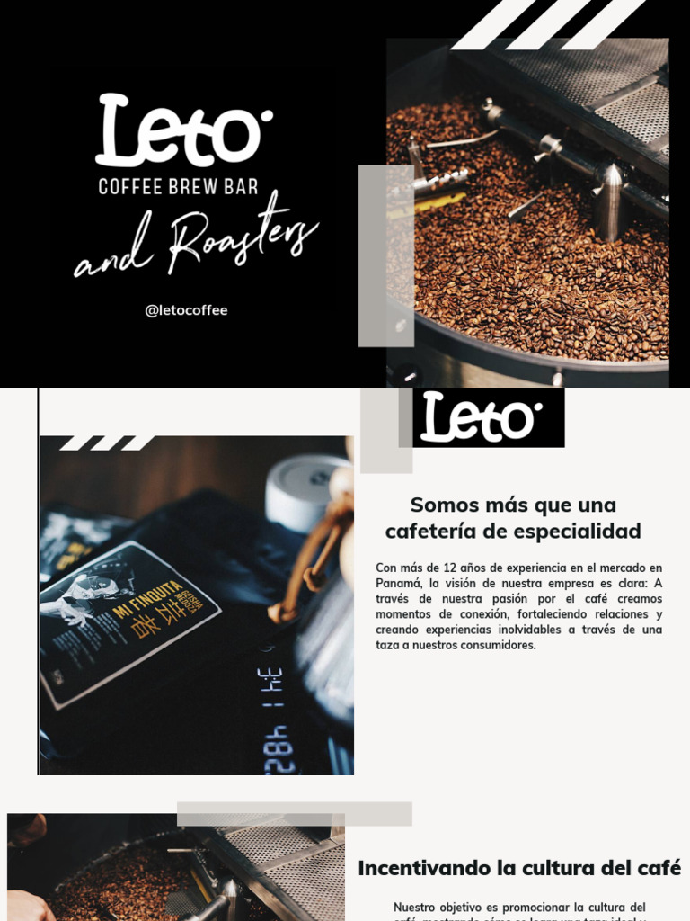 Leto Coffee Bar and Roasters | PDF