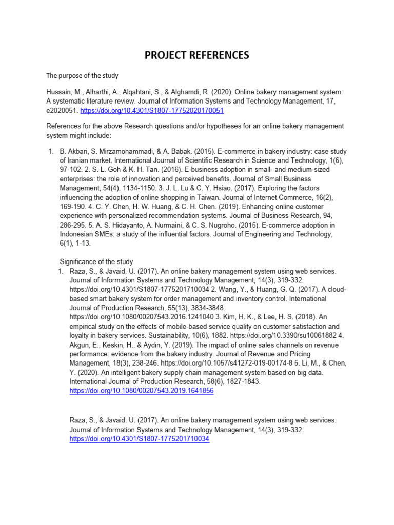 Project References | PDF