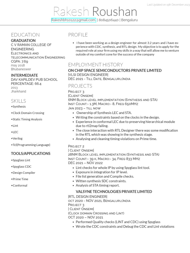 Rakesh Resume 3.2yrs | PDF | Information And Communications Technology | Computer Science