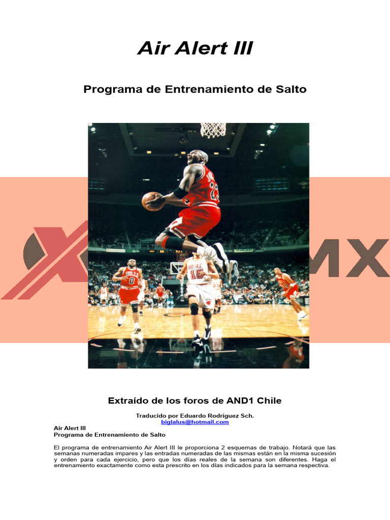 Xdoc - MX Air Alert III Futuro Baloncelista Nacional | PDF