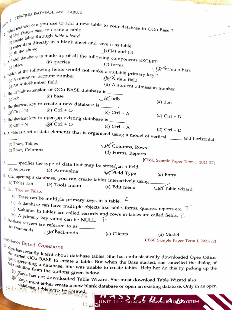 Dbms Session 2and3 Pdf Databases Table Database
