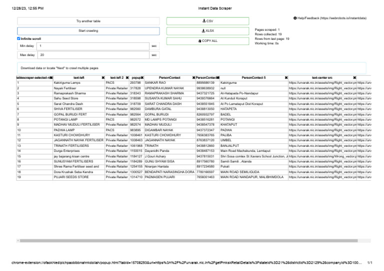 Instant Data Scraper Pdf