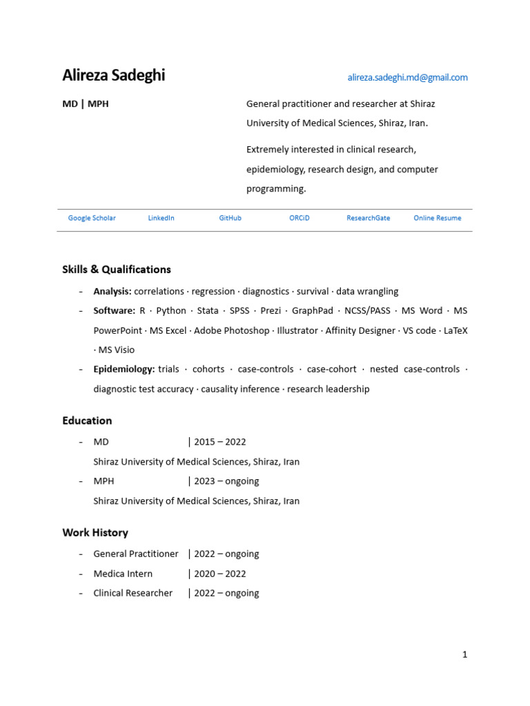 Sample Resume | PDF