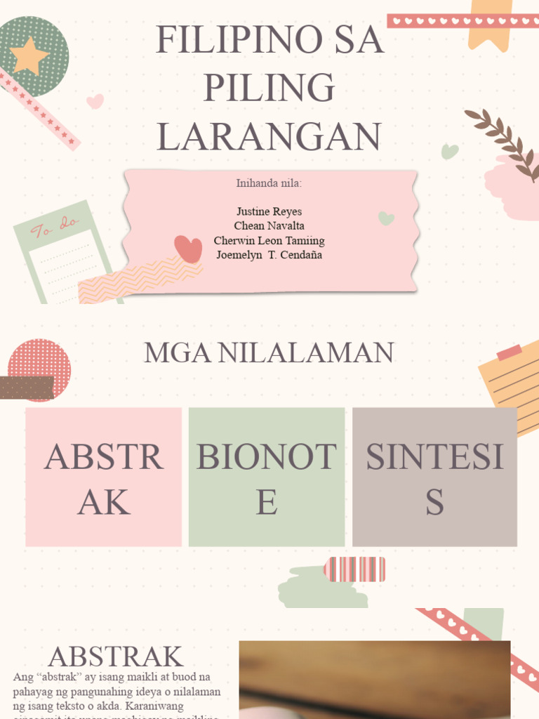 Filipino PPT 3 | PDF