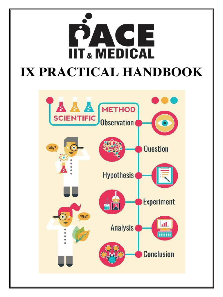 IX Practical Handbook: Chemistry, Physics, Biology | PDF | Science & Mathematics