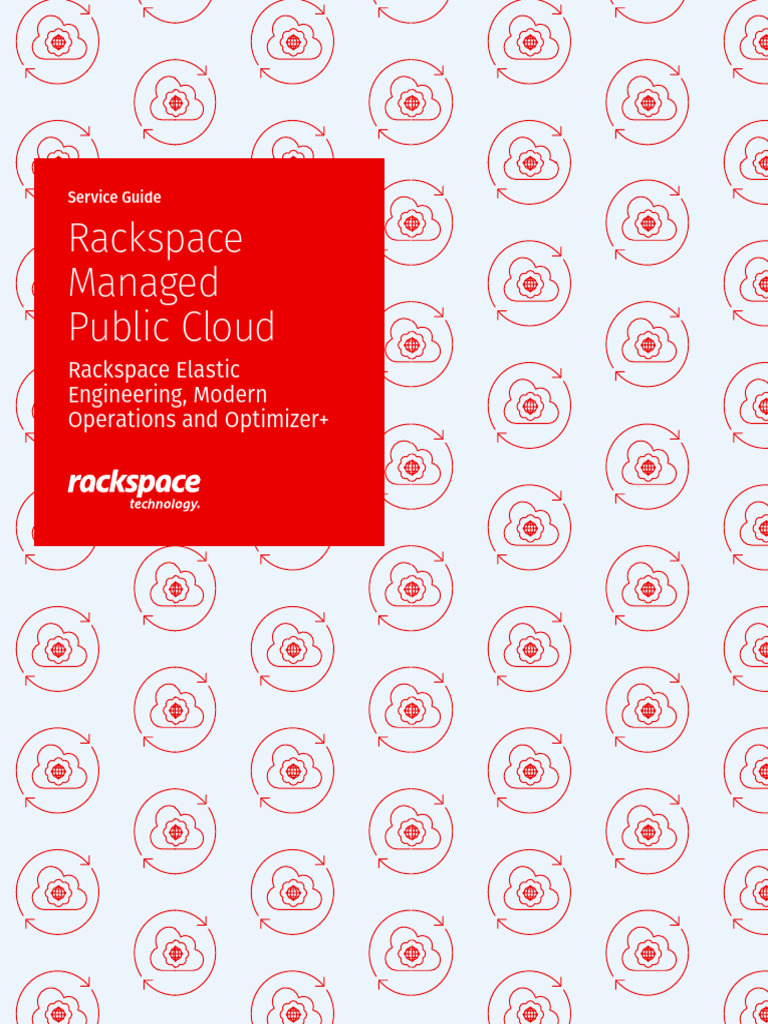 Rackspace Managed Public Cloud - Service Guide | PDF | Cloud Computing | Microsoft Azure