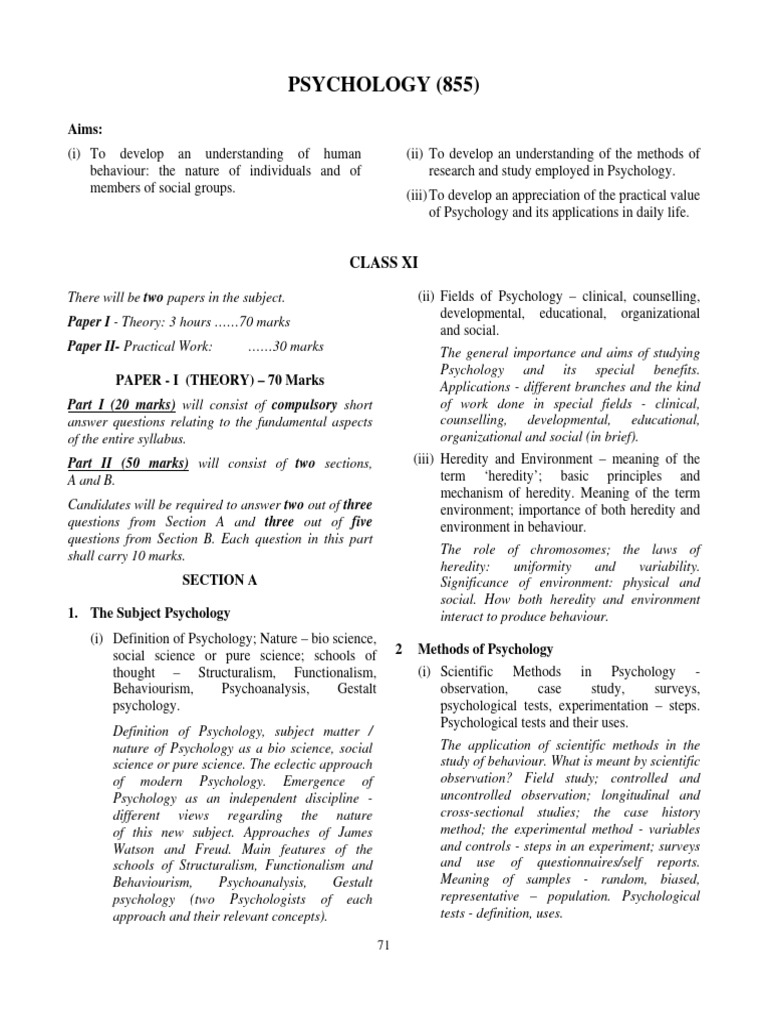 ISC Psycholog | Download Free PDF | Psychotherapy | Psychology