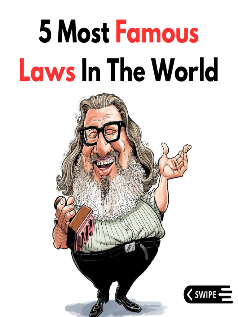 5 Most Famous Laws in the World | PDF | Social Science | Wellness
