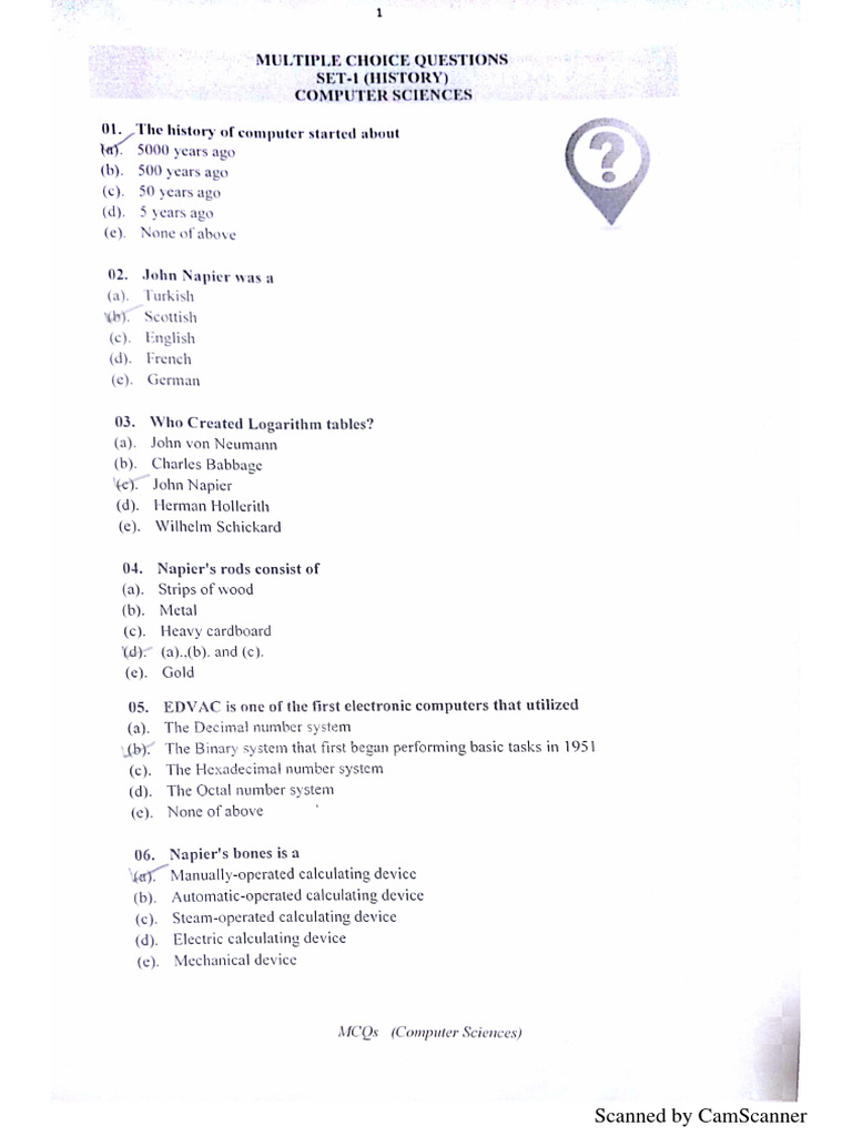 Computer MCQS | PDF