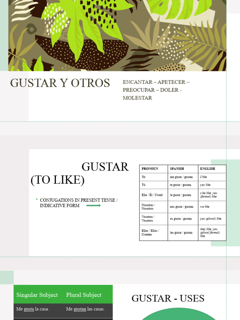 Gustar y Otros | PDF
