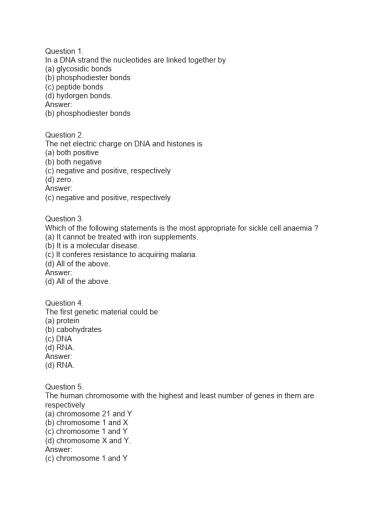 Molecular Basis of Inheritance | PDF