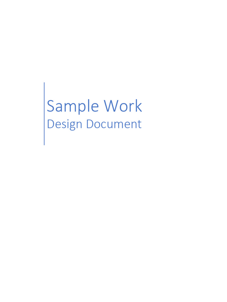 Sample Design Document Pdf Invoice Accounts Payable