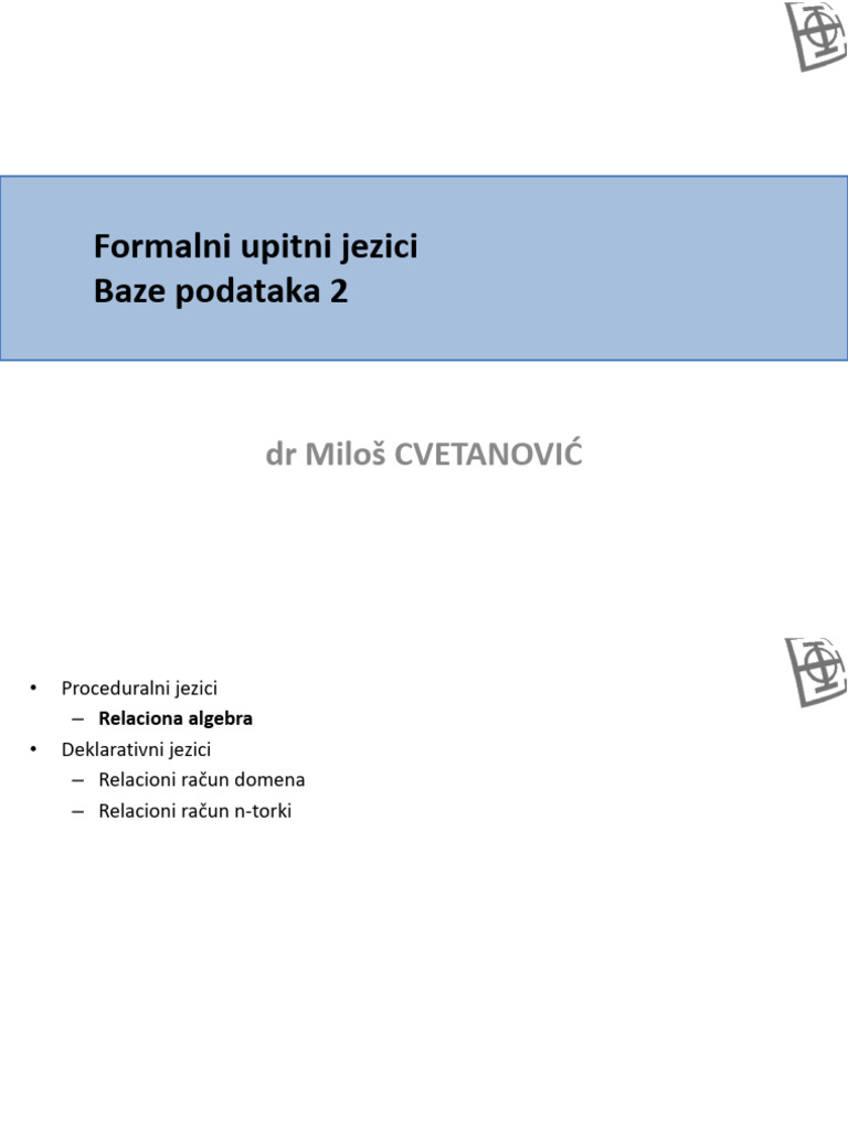 BP2 - 1. Relaciona Algebra | PDF
