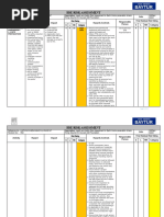 Road Work-RISK ASSESSMENT | PDF | Risk | Risk Assessment