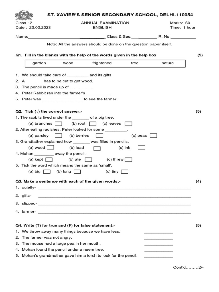 English Final Exam | PDF | Linguistics | Grammar
