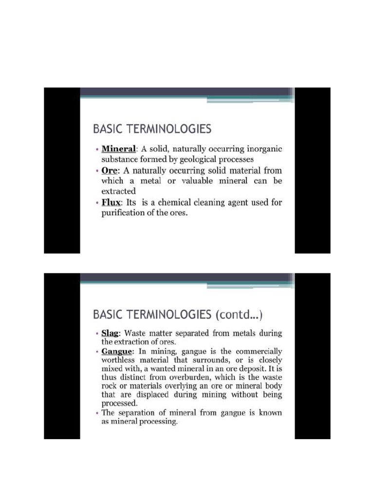 Terminology of Metallurgy | PDF