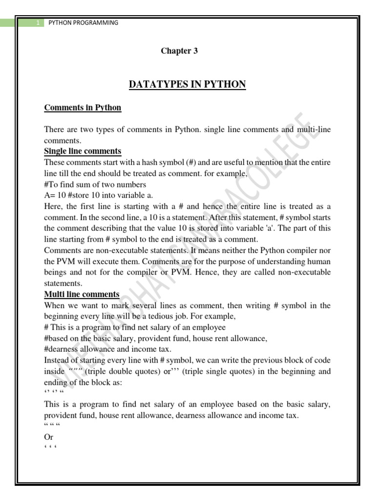 Python Programming | PDF Python Programming | PDF