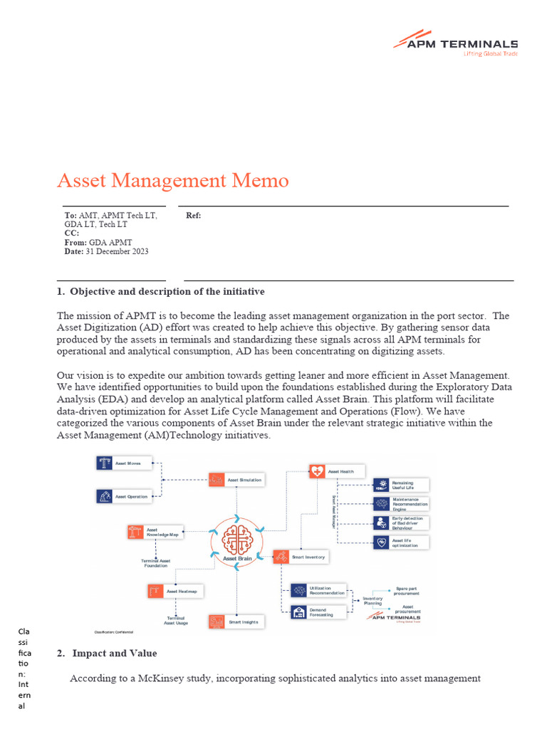 APMT - Asset Management - Memo | PDF