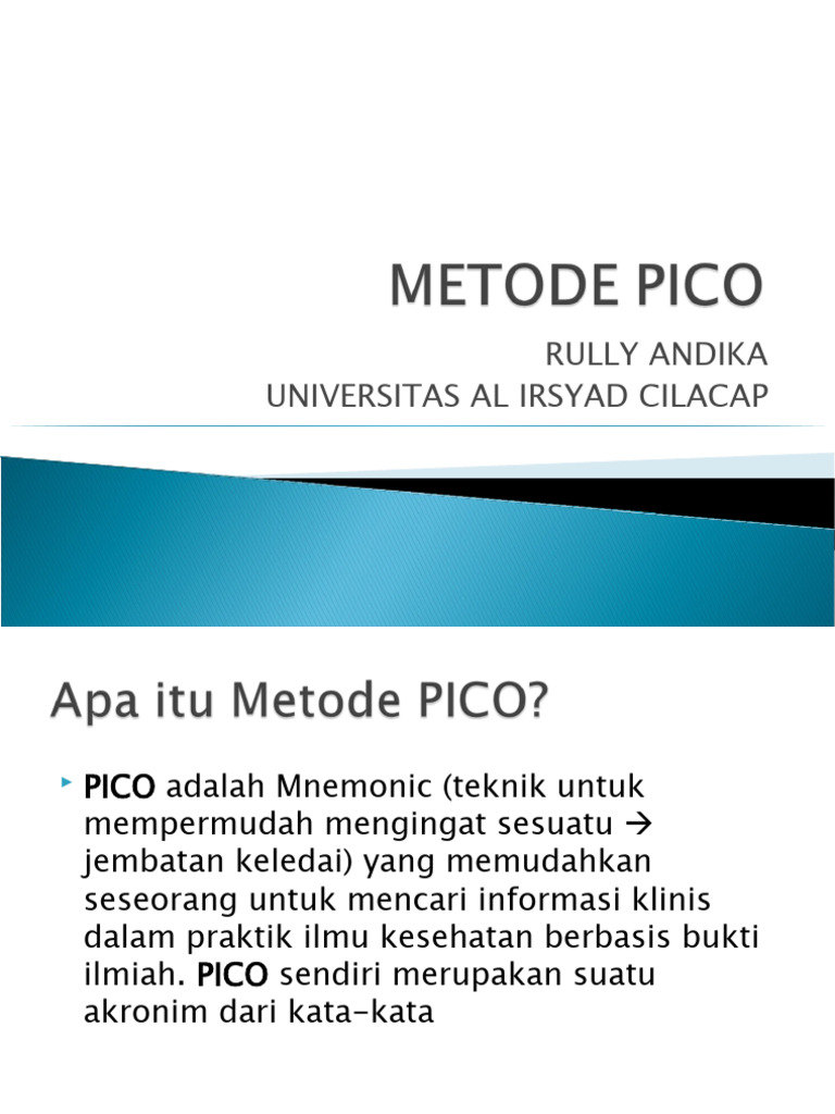 Metode Pico | PDF | Sains & Matematika