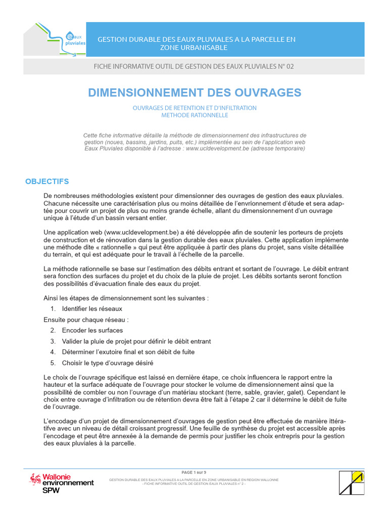 Fiche 02 Dimensionnement | PDF