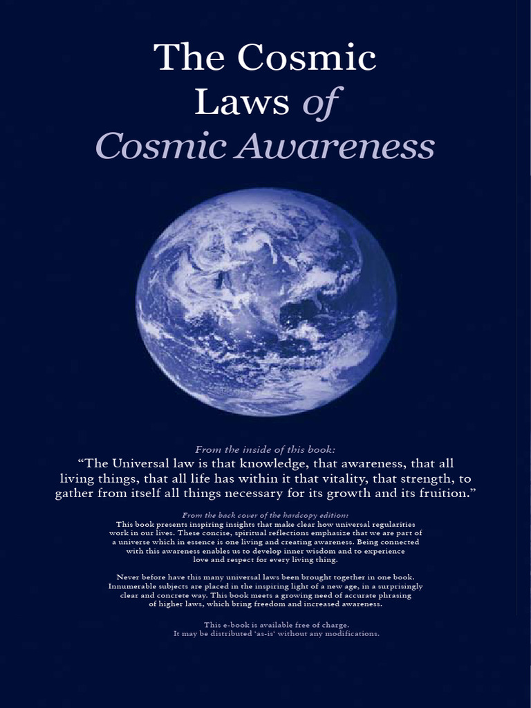 Cosmic Laws | PDF