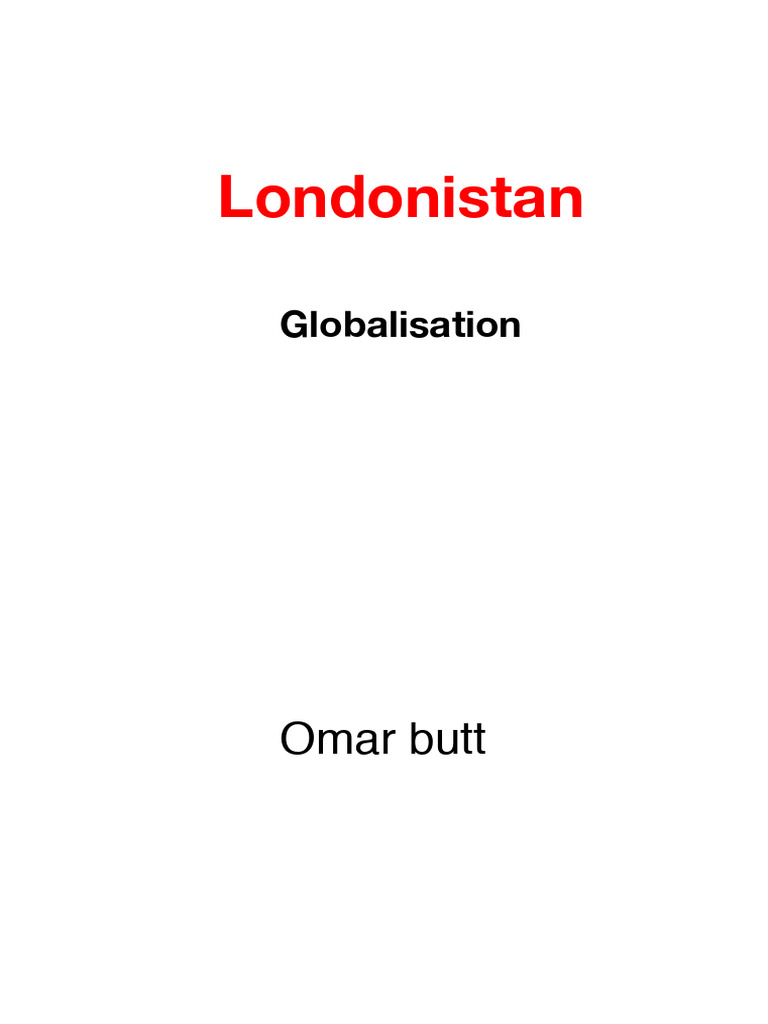 Globalisation | PDF