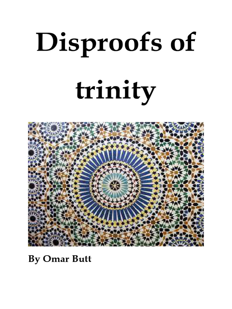 Disproofs of Trinity | PDF | Prophets And Messengers In Islam | Soul