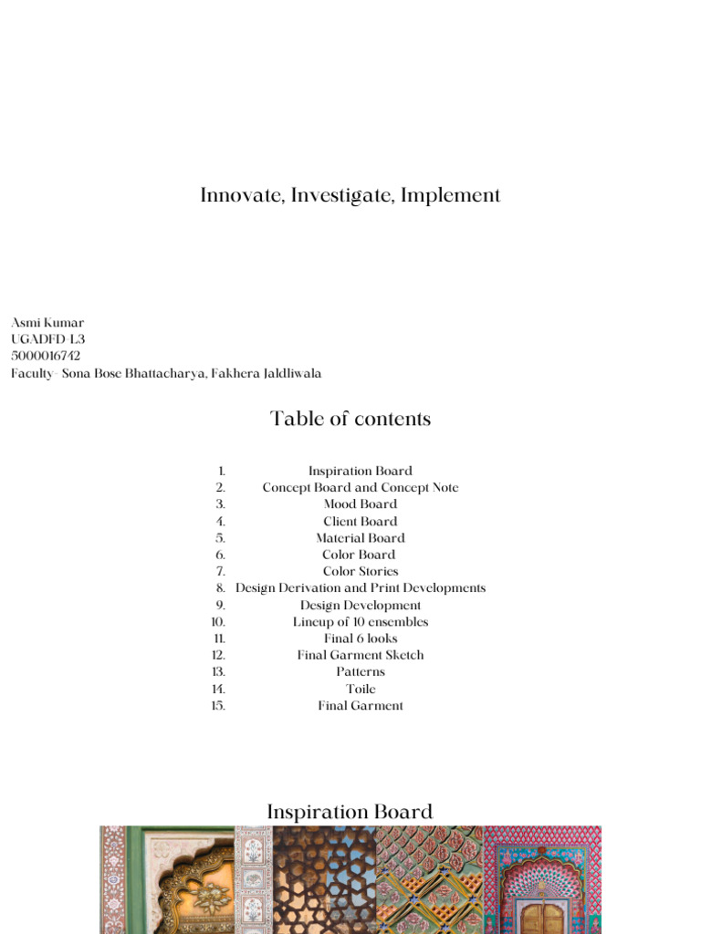Triple I Final | PDF