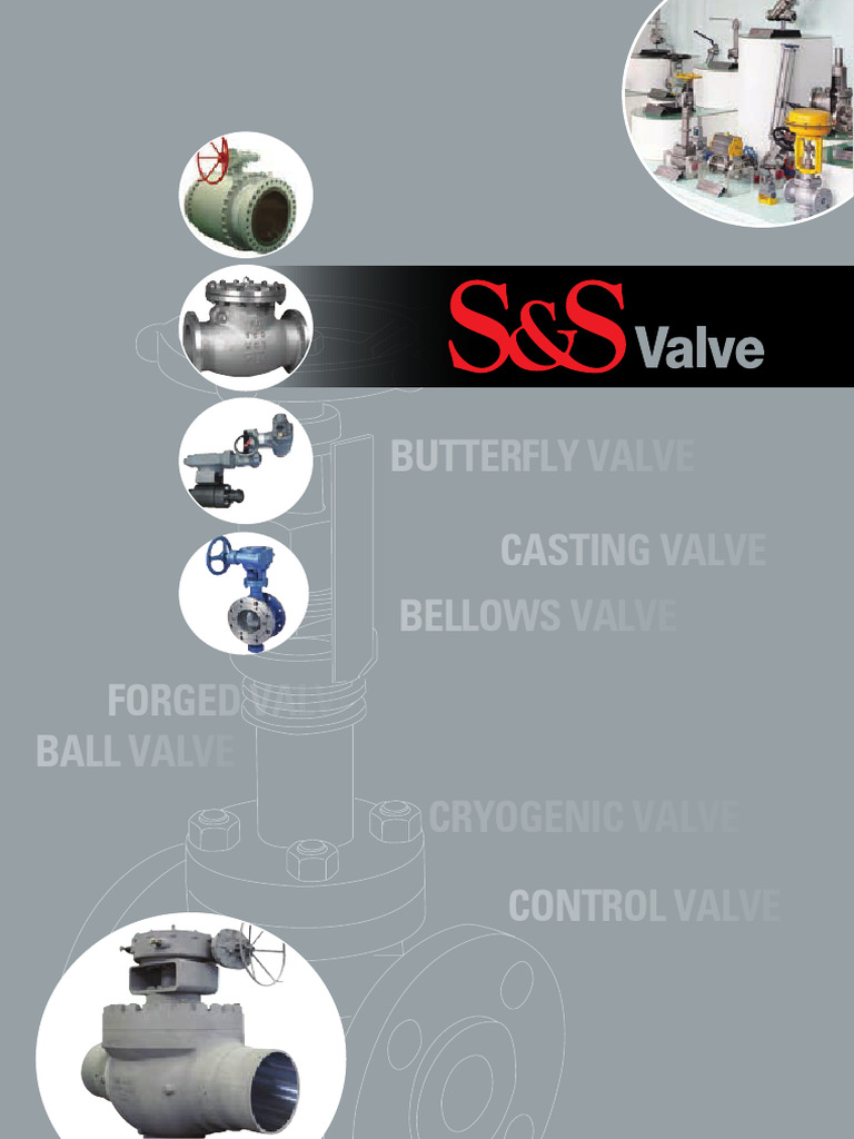 S&s Valve Catalogue - Rev - 4 | PDF | Valve | Materials