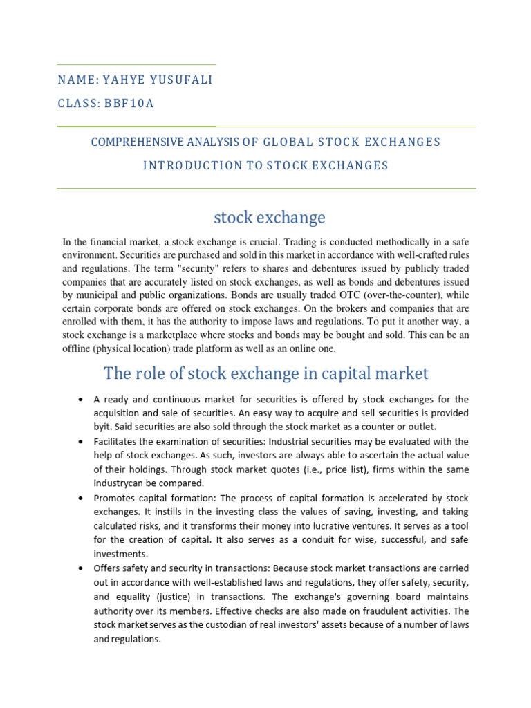 Yaxye Yusuf Ali | PDF | Finance & Money Management