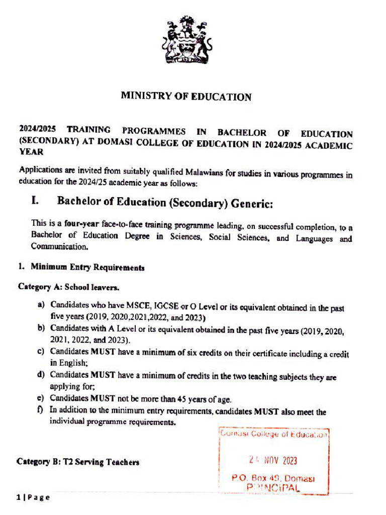 DOMASI GENERIC INTAKE, 2024-2025 25-Nov-2023 09-27-11 | PDF