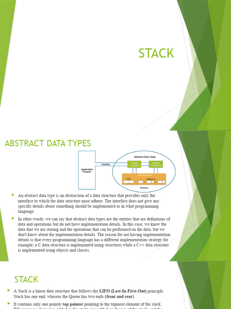 Unit 3 Stack Pdf