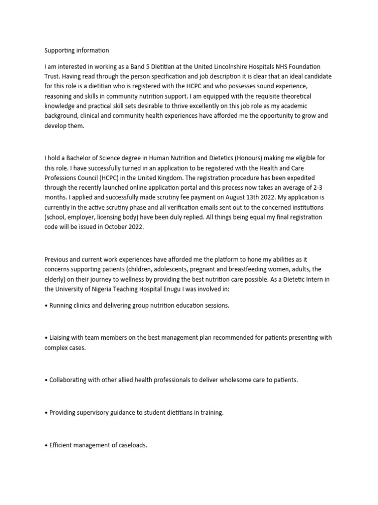 Supporting Info-WPS Office | PDF | Dietitian | Health Care