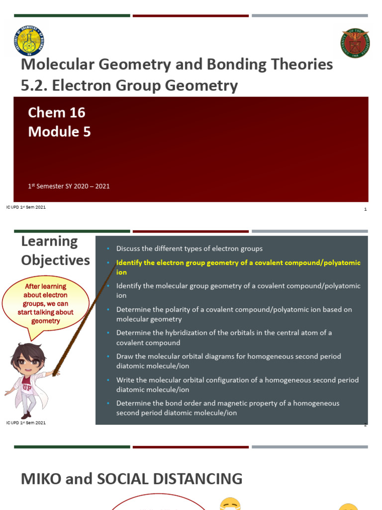 (Lecture) 2 Electron Group Geometry | PDF | Molecules | Chemical Bond
