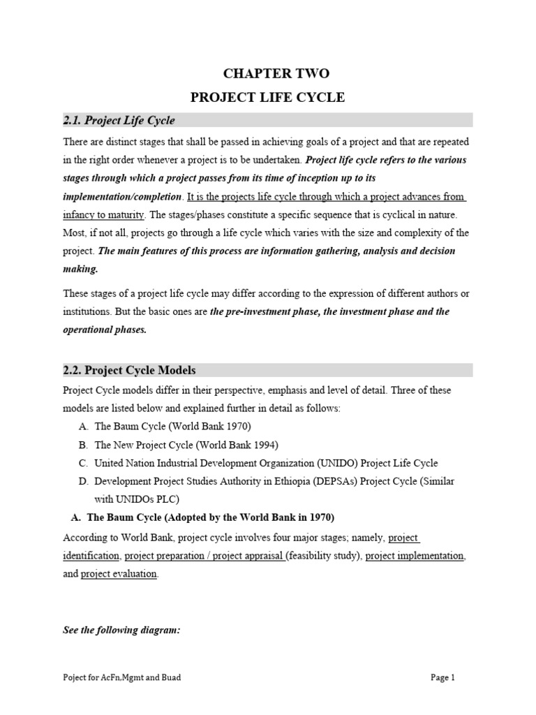 Project CH 2 | PDF