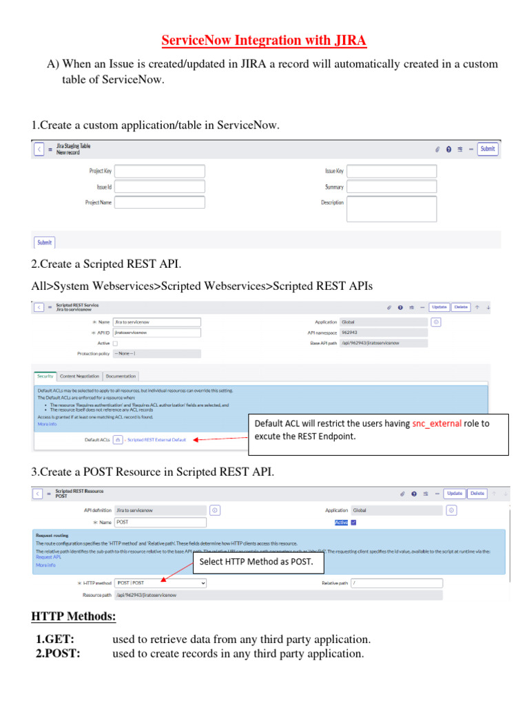 ServiceNow Integration With JIRA | PDF