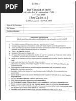 Aibe Exam Omr Sheet For Practice-1 | PDF | Languages Of Asia ...