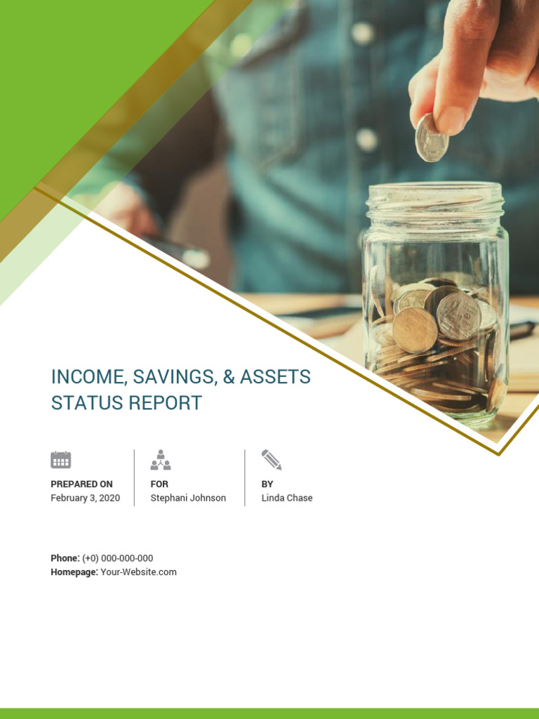 Income Savings and Assets Status Report | PDF