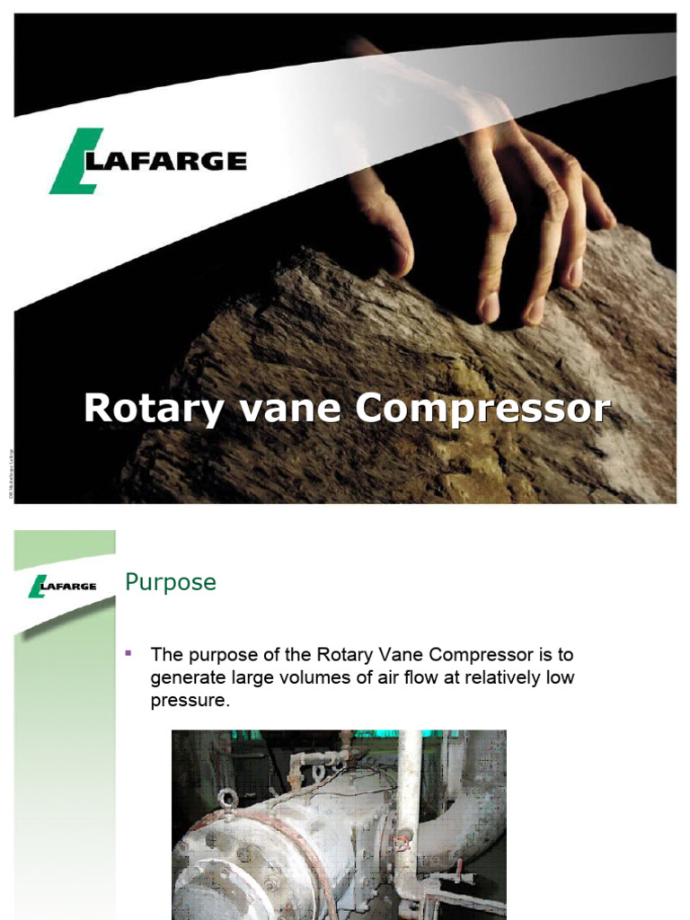 Rotary Vane Compressor To Print | PDF