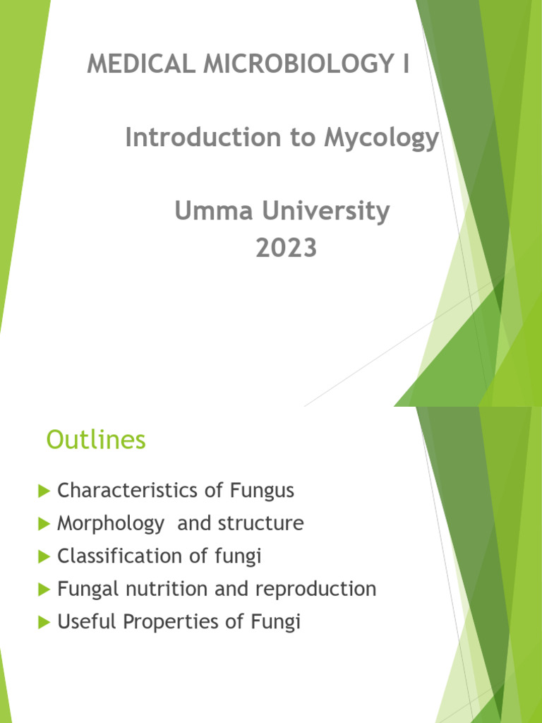 Introduction To Mycology | PDF