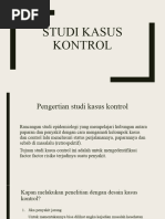 Makalah Case Control | PDF