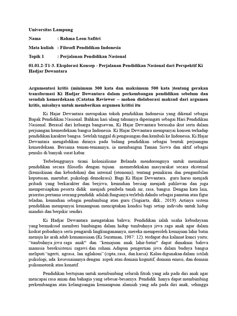 Topik 1 - Eksplorasi Konsep | PDF