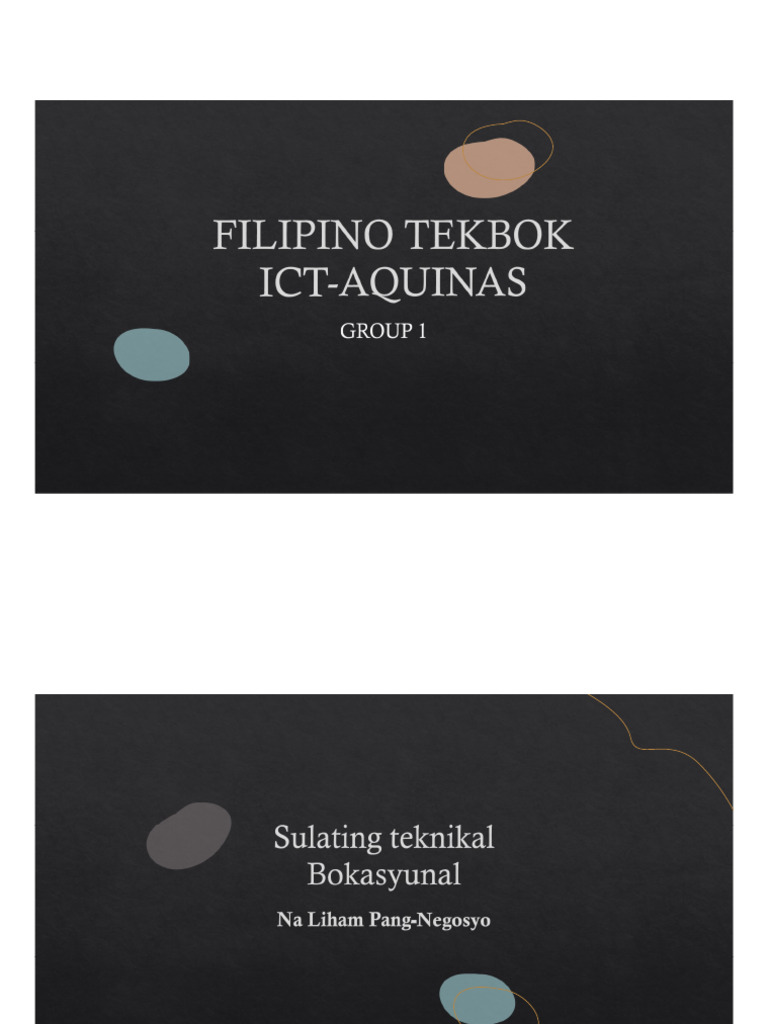 Week 2 Liham Pang Negosyo | PDF